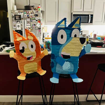 Chattermax Piñata Bluey Birthday Pinata - Etsy