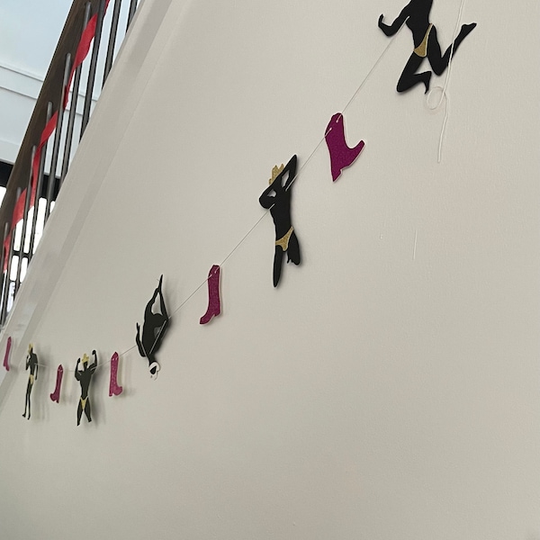 Bachelorette Party Garland, Male Stripper Garland, Bachelorette Party ...