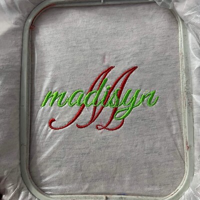 Classic Script Embroidery Font, BX Font for Embroidery, Calligraphy ...