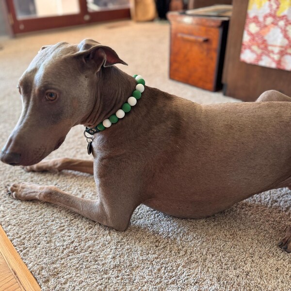 Easter Beaded Dog Collar, Fancy Cat Necklace, Waterproof Dog Collar ...