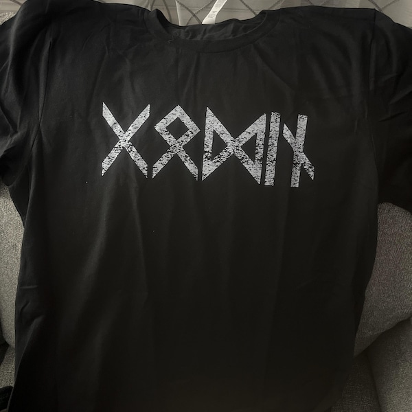 Name in Runes Alphabet Viking Shirt, Norse Personalized Futhark Runes ...