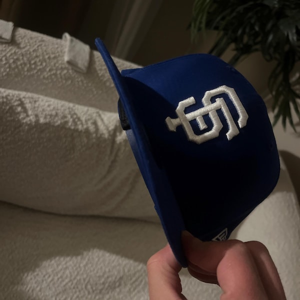 LA “drip” New Era Black 9fifty - Etsy