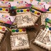 Paint Your Own Cookie Printable Bag Toppers - Set of 3 Plus Tag for PYO ...