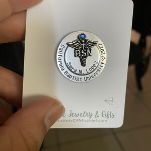 BSN Pin BSN Nursing Pin for Nurse Graduation BSN Gift for - Etsy