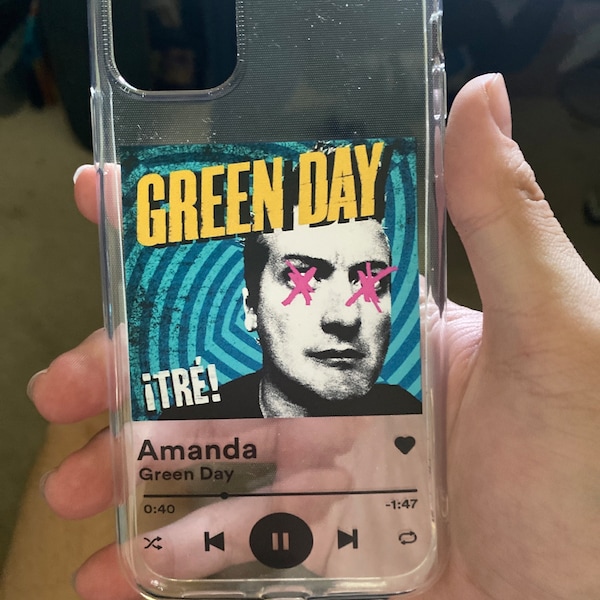 Custom Music Plaque Phone Case Music Player Song Cover for iPhone 17 ...