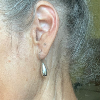 Minimalist Style Silver Neck Wire Neck Jewelry - Etsy