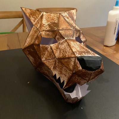 Crocodile Mask Alligator Mask DIY Paper Mask Printable - Etsy