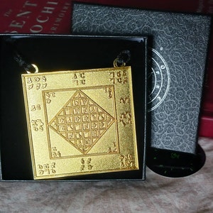 Seal of Beleth Sigil Necklace // Ars Goetia Demon Amulet // - Etsy