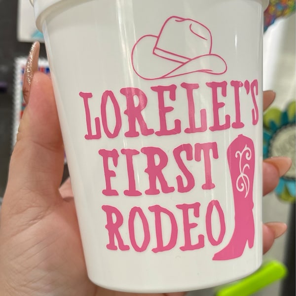 First Rodeo Birthday Party Cups, First Birthday Party Cups ...