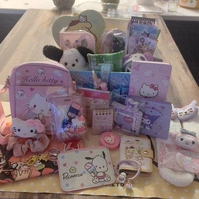 Cute School Supplies Box Kawaii Stationery Box Back to School Box Gifts ...