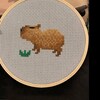Capybara Cross Stitch Pattern PDF Bundle Capybara Embroidery Instant ...