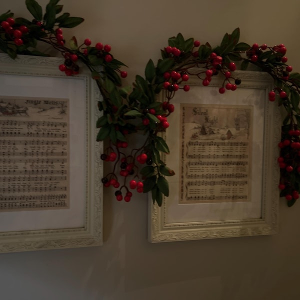 Printable Vintage Christmas Carols Color Illustrations Best Sellers Top ...