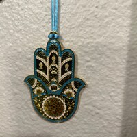 Decorative 12 Choshen Gems Wallhanging Ornament With the Israel Tribes ...