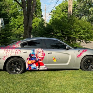 Dragon Character Livery, Large Vehicle Graphics, Side Car Decal ...