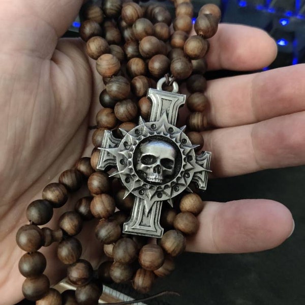 Inquisition Rosette Cross Pendent - Etsy