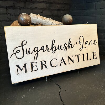 Nest Sign Carved in a 24x10 Solid Wood Board - Etsy