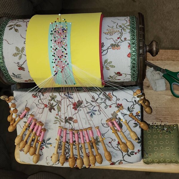 Bobbin Lace TRELLIS COLLECTION Patterns, PLUMILLA, Mundillo, Puerto ...