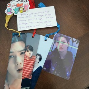 BTS Bookmarks - Etsy