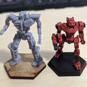 Battletech Miniatures Classic Unseen Designs 3D Printed on - Etsy UK
