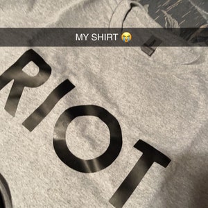 Mac's RIOT T-shirt It's Always Sunny in Philadelphia New Grey T-shirt ...