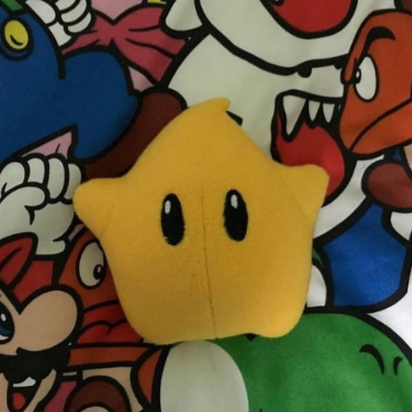 DIY Super Mario Galaxy Luma Star Plush Sewing Pattern - EASY to Make ...