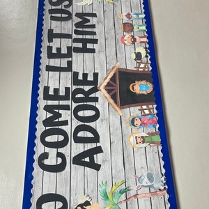 Birthday Gnomes Bulletin Board Birthday Display Kit Custom Any Words ...