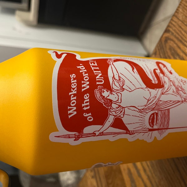 Marxist Poster: Workers of the World Unite! Retro Masses Magazine Cover ...