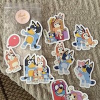 Bluey Sticker Bluey Hugging Polly Puppy - Etsy Canada