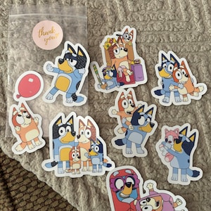 Bluey Sticker Hecuba Bluey and Friends Gnome Garden Gnome - Etsy