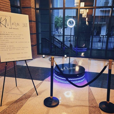 360 Photo Booth Retractable Banner Stand with or Without - Etsy