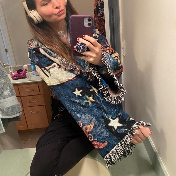 Barney & Baby Bop Nostalgic Dyed Comforter Coat - Etsy