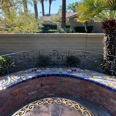 S007 Mexican Ceramic 4x4 Inch Hand Made Tile Washed Yellow - Etsy