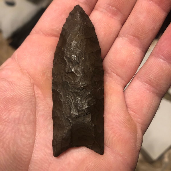 Desert Delta Side Notch Arrowhead Projectile Point - Ancient Native ...