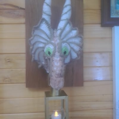 Guardian Dragon Crochet Wall Hanging Pattern Only - Etsy