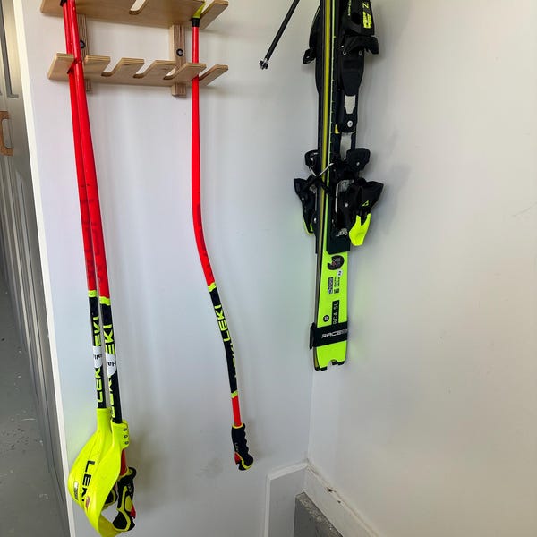 Single Button Ski Hanger: DIY Ski Rack Fixture - Etsy