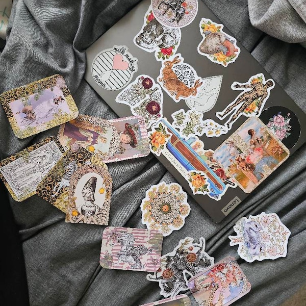 Medieval Stickers. 18 Gothic Style Stickers - Etsy