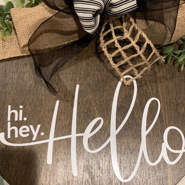 Hi. Hey. Hello. SVG | Welcome Design - Etsy