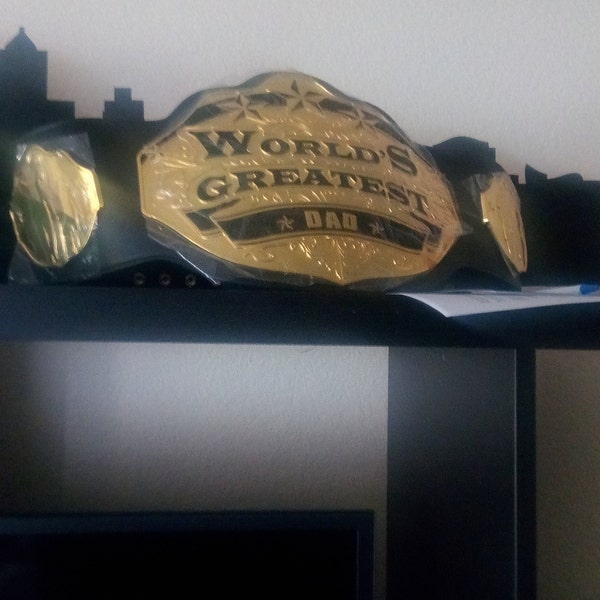 Championship Belt for Dad - World's Greatest Dad Belt. - Etsy