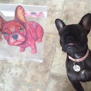 Magic Frenchie Dog Sticker 100% Waterproof Vinyl Label. - Etsy