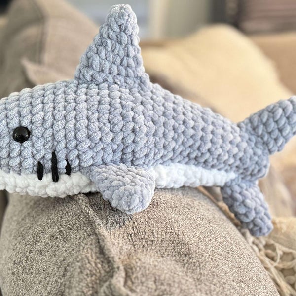 Shark Plush Toy Pattern, Baby Shark, Shark Gift - Etsy