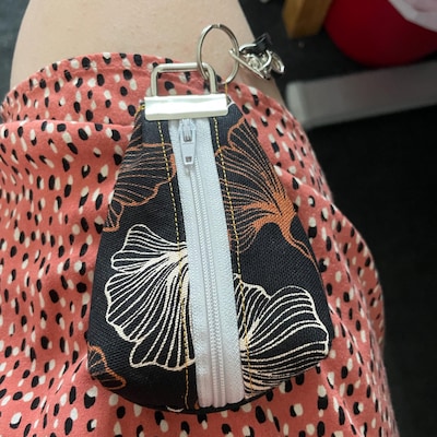 Key Fob Coin Pouch Pattern - Etsy