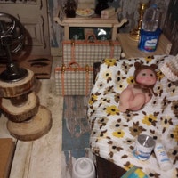 PETER RABBIT Toiletry Set of Boxes for Dollhouses. 1:12 Peter Rabbit ...