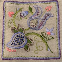 Blackwork Pattern, Eggs and Bowl, Aida Fabric, Shaded Design, 3D Effect ...