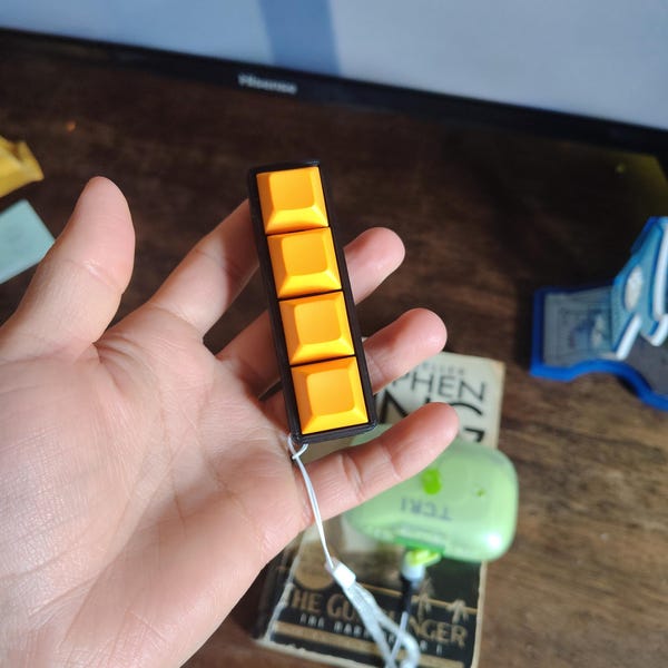 Pink Mechanical 10 Key Grenade Fidget - Etsy