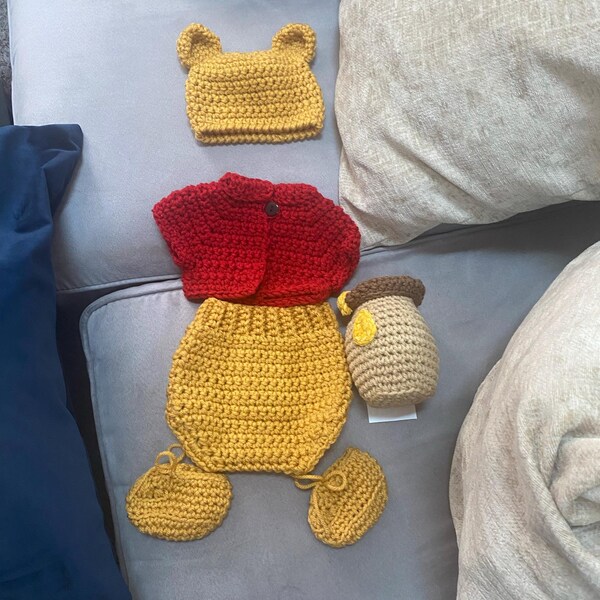 Tigger Inspired Costume. Newborn Tigger Outfit, Tigger From Pooh ...