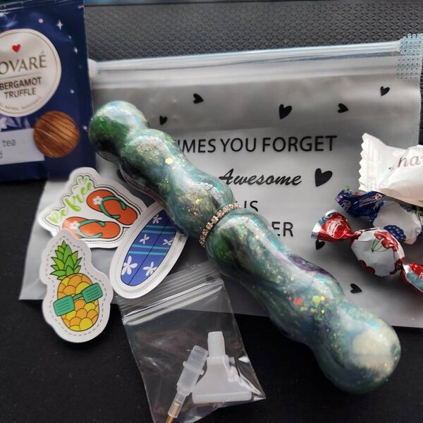 VALUE COLLECTION Diamond Pen Pal Pens for Less Sparkly GREEN Chose Tips ...