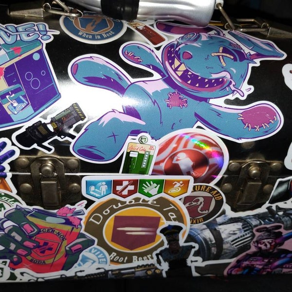 Shiny Holographic Sonic Petting Chao Vinyl Sticker Sonicadventure Sab2 ...