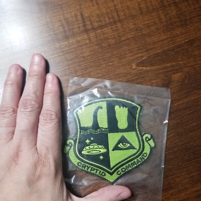 Cryptid Command Embroidered Patch Cryptozoology Bigfoot Sasquatch Cryptid - Etsy