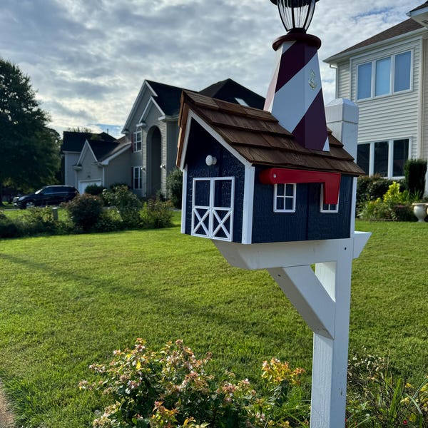 Mailbox Post, Multi Colors, Premium Wood, Southern Pine Treated, Fits ...
