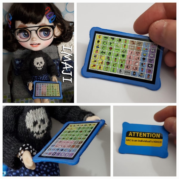 AAC Keychain with Core Vocabulary AAC Device Keychain for Sped Teacher ...